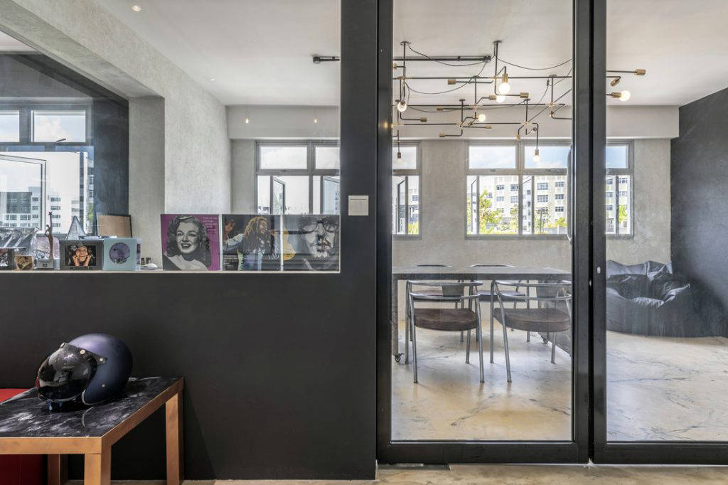 New York loft style in an HDB BTO flat | Lookbox Living