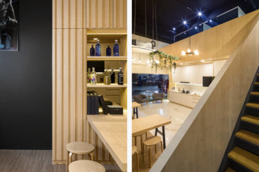 A chic design studio stands out amidst the industrial area | Lookbox Living