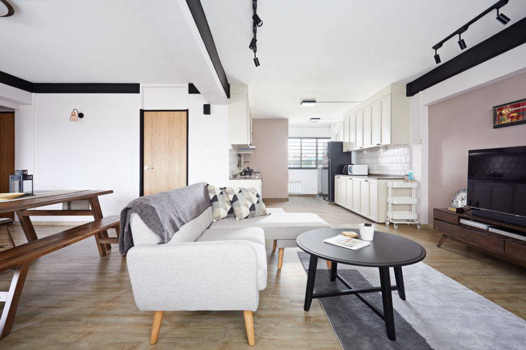 Laid-back living in a modern HDB flat | Lookbox Living