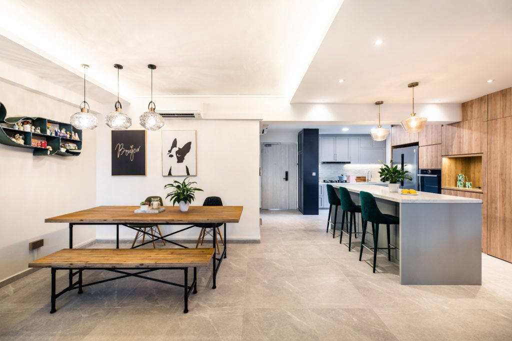 An HDB flat inspired by London storefronts | Lookbox Living