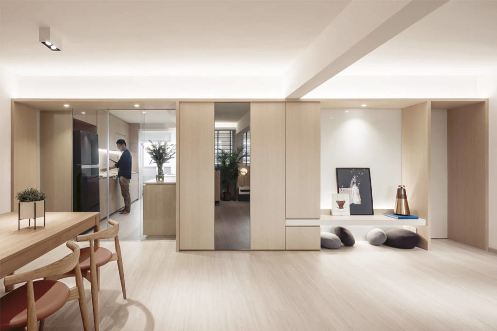 This minimalist HDB flat is a functional and purposeful home | Lookbox ...
