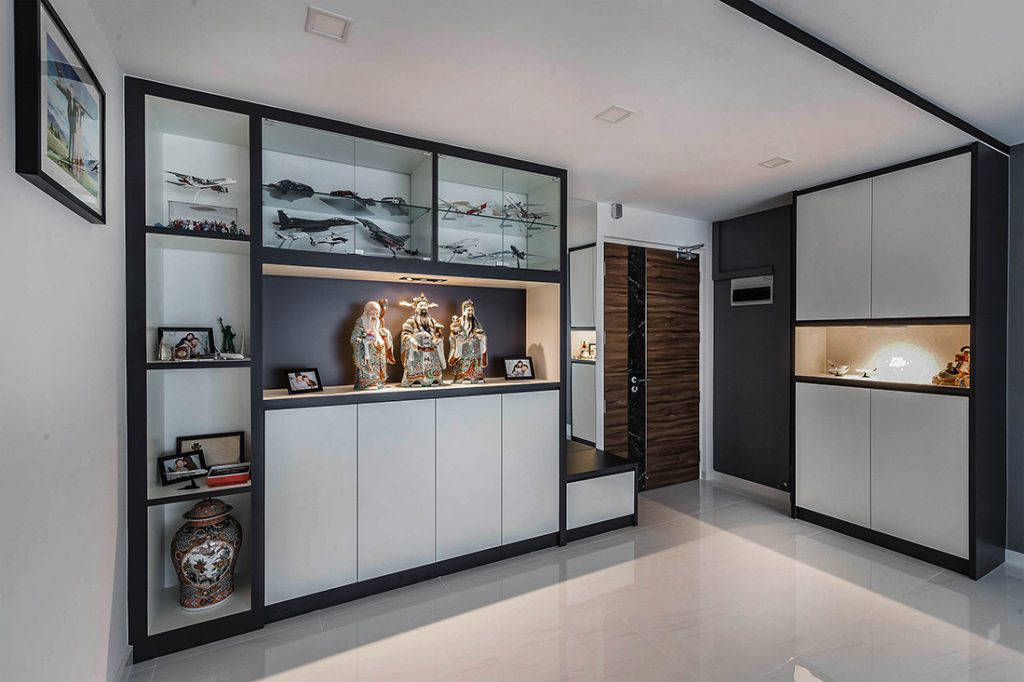 A matter of contrast in this upgraded resale flat | Lookbox Living