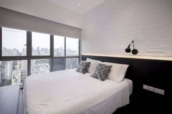 Mirrored walls & repurposed rooms expand a narrow layout | Lookbox Living