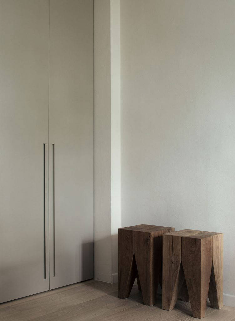 Stepping into comfort in an apartment made just right for a young ...