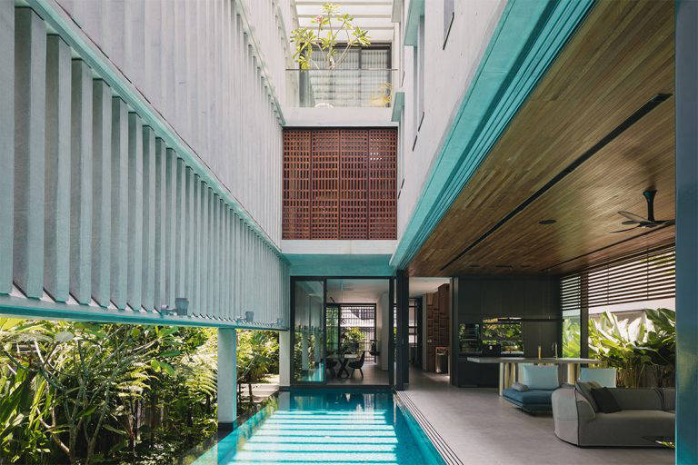 This house by HYLA Architects has been sculpted as a piece of art ...