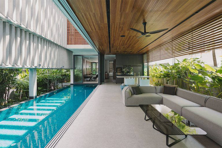 This house by HYLA Architects has been sculpted as a piece of art ...