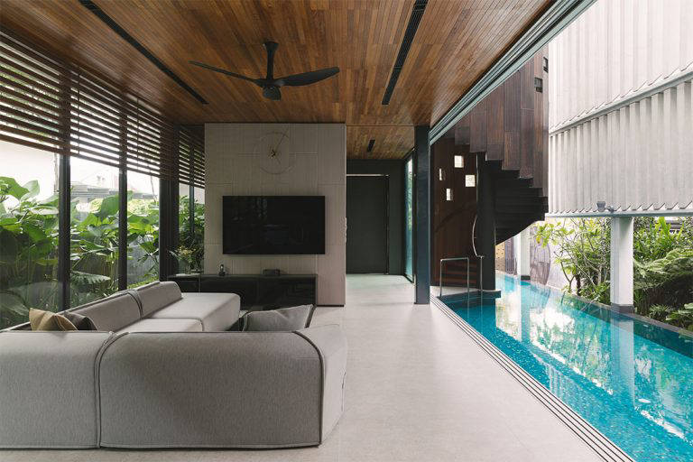 This house by HYLA Architects has been sculpted as a piece of art ...