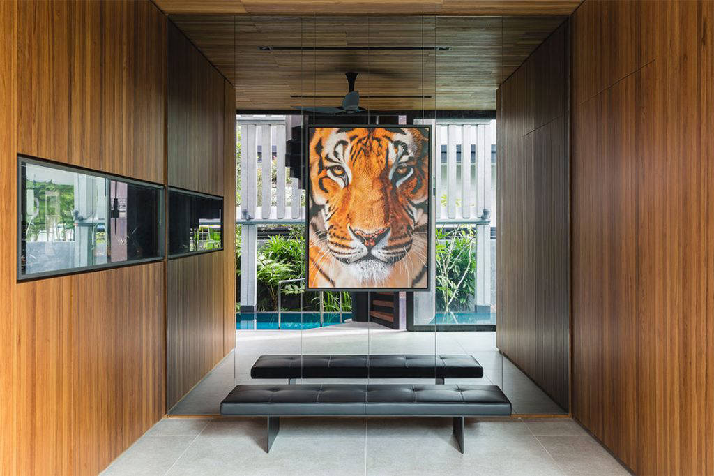 This house by HYLA Architects has been sculpted as a piece of art ...