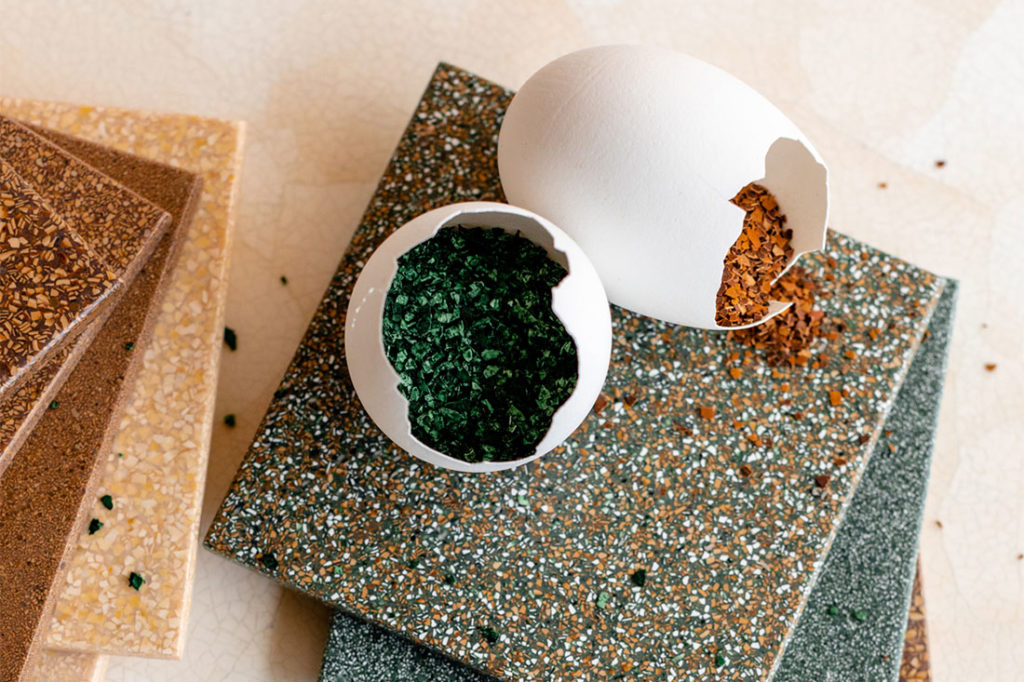 Latest innovation: Sustainable tiles made from recycled eggshells ...