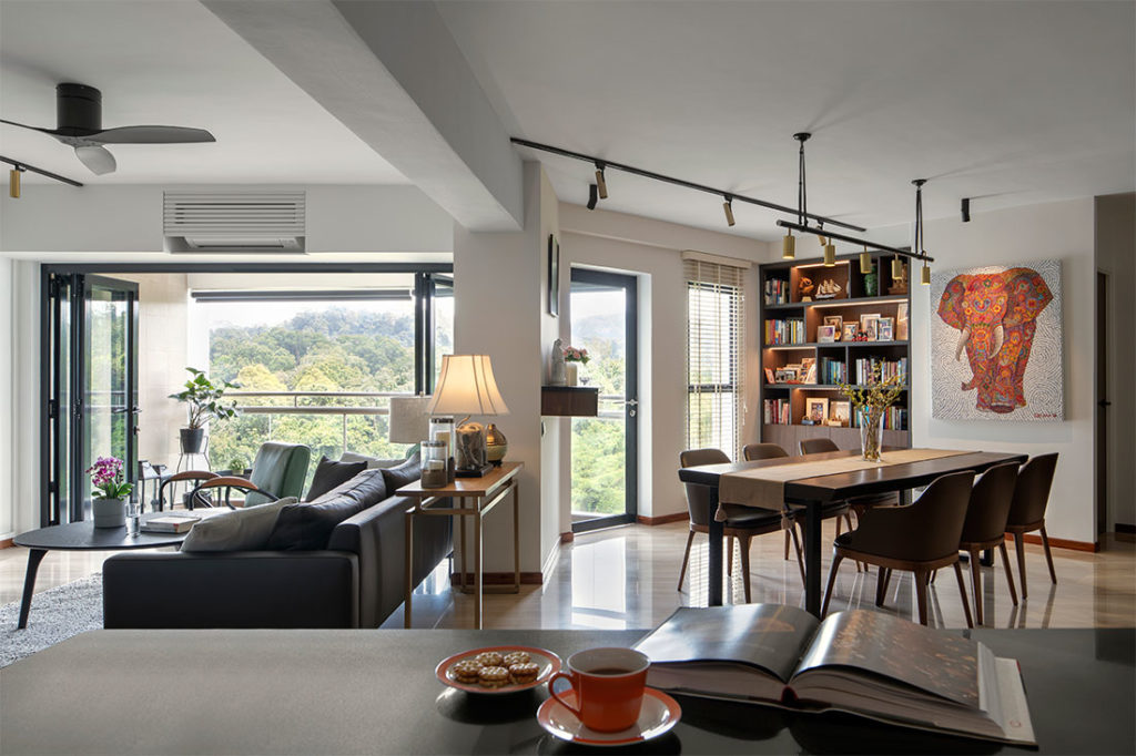 An awkwardly shaped apartment now a spacious and liveable home ...