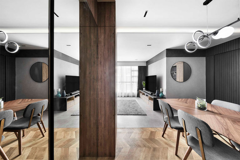 A flat with hidden rooms | Lookbox Living