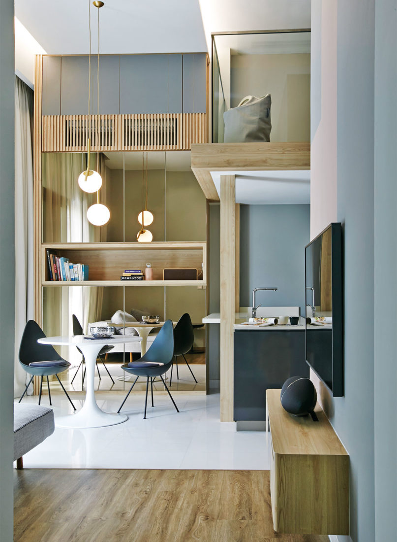 Scaling new heights in a shoebox apartment | Lookbox Living