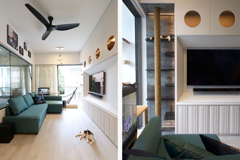 A tiny apartment with transformable spaces | Lookbox Living