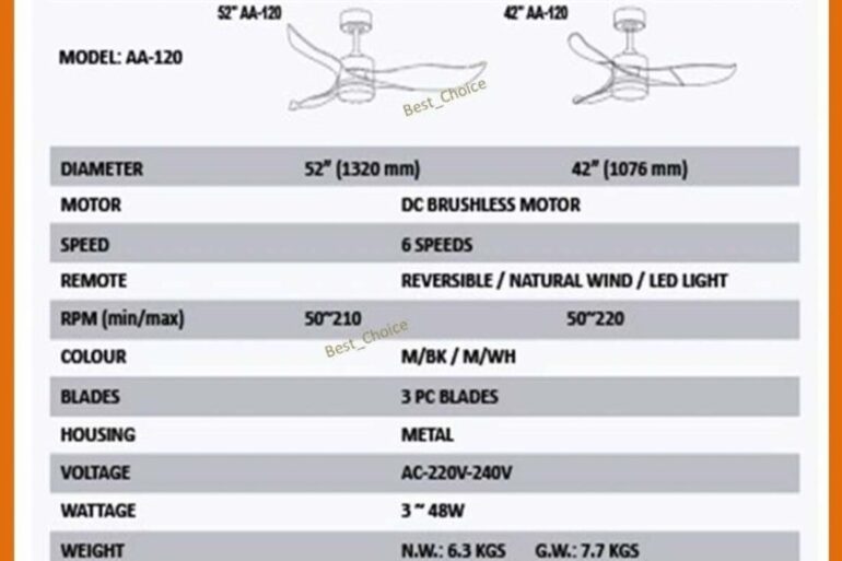 Ceiling Fan: 5 Best Ceiling Fans Singapore