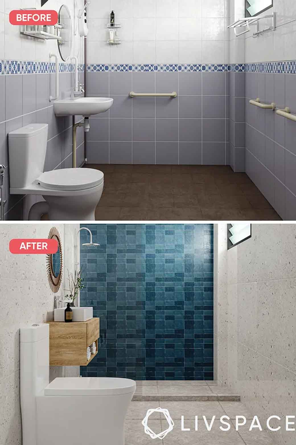 Toilet Renovation: Costs & 3 Design Ideas