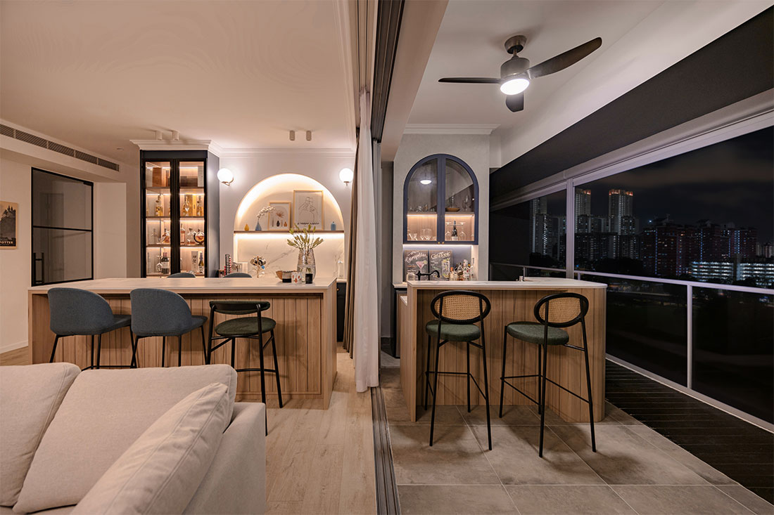 The one with the balcony bar | Lookbox Living