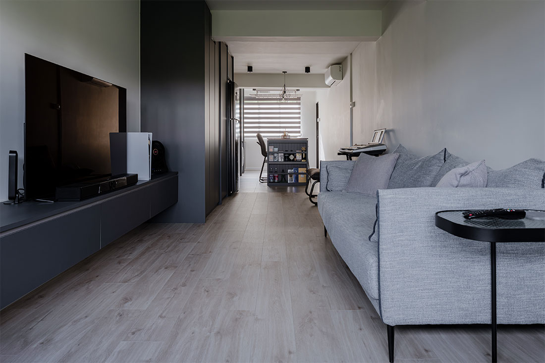 Three-room flat transformations for solo life | Lookbox Living