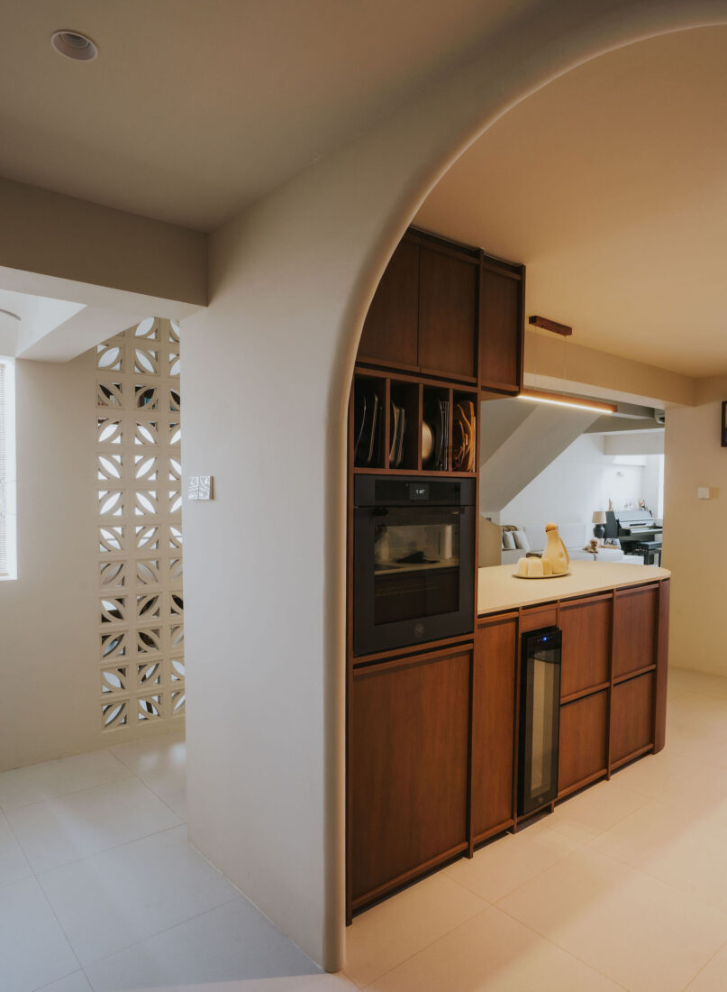 A villa-inspired HDB maisonette to chill | Lookbox Living