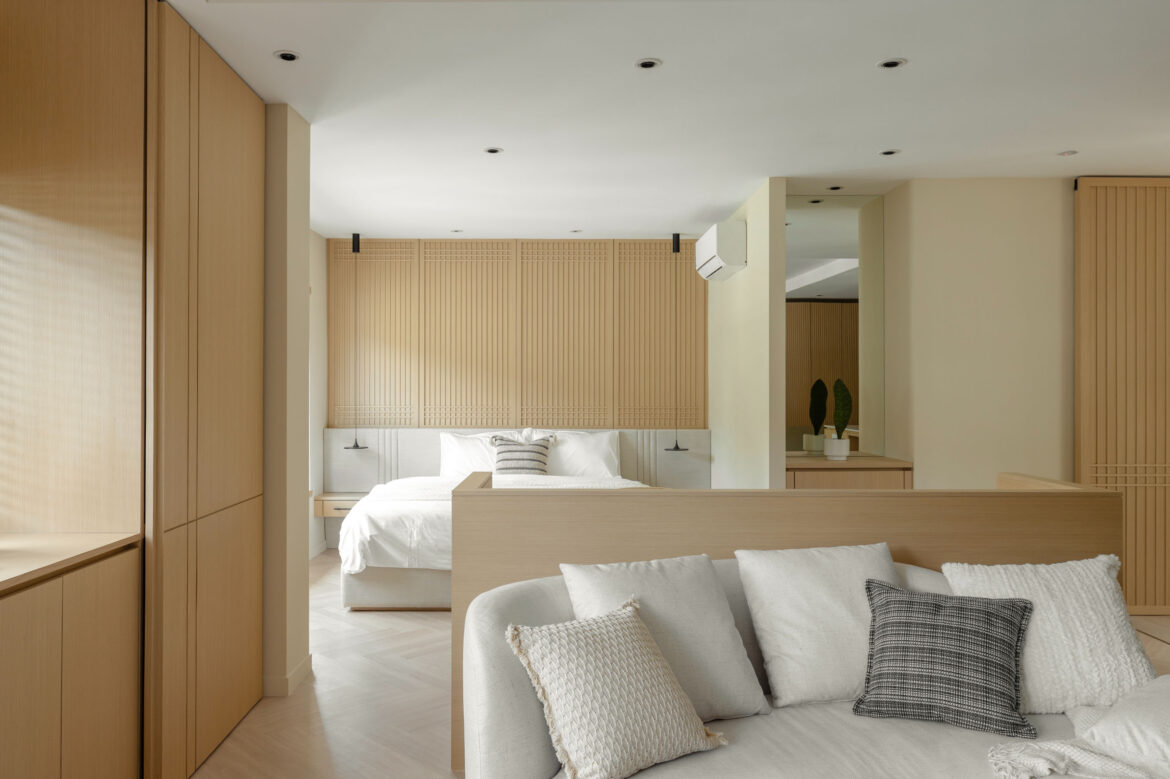 An all-wood-tone apartment by Dare Solution | Lookbox Living