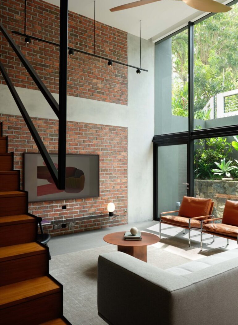 Carving privacy in an intermediate terrace house | Lookbox Living