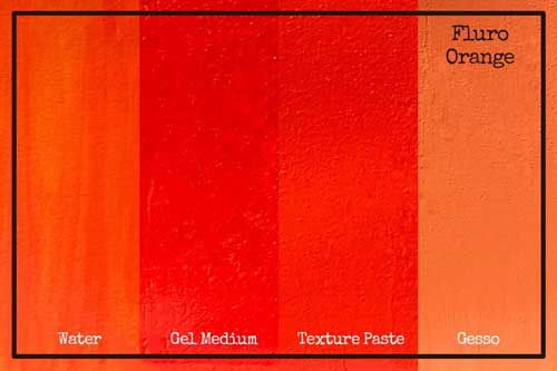 Bee Arty Mica Colour - Fluro Orange - Time to Create Australia