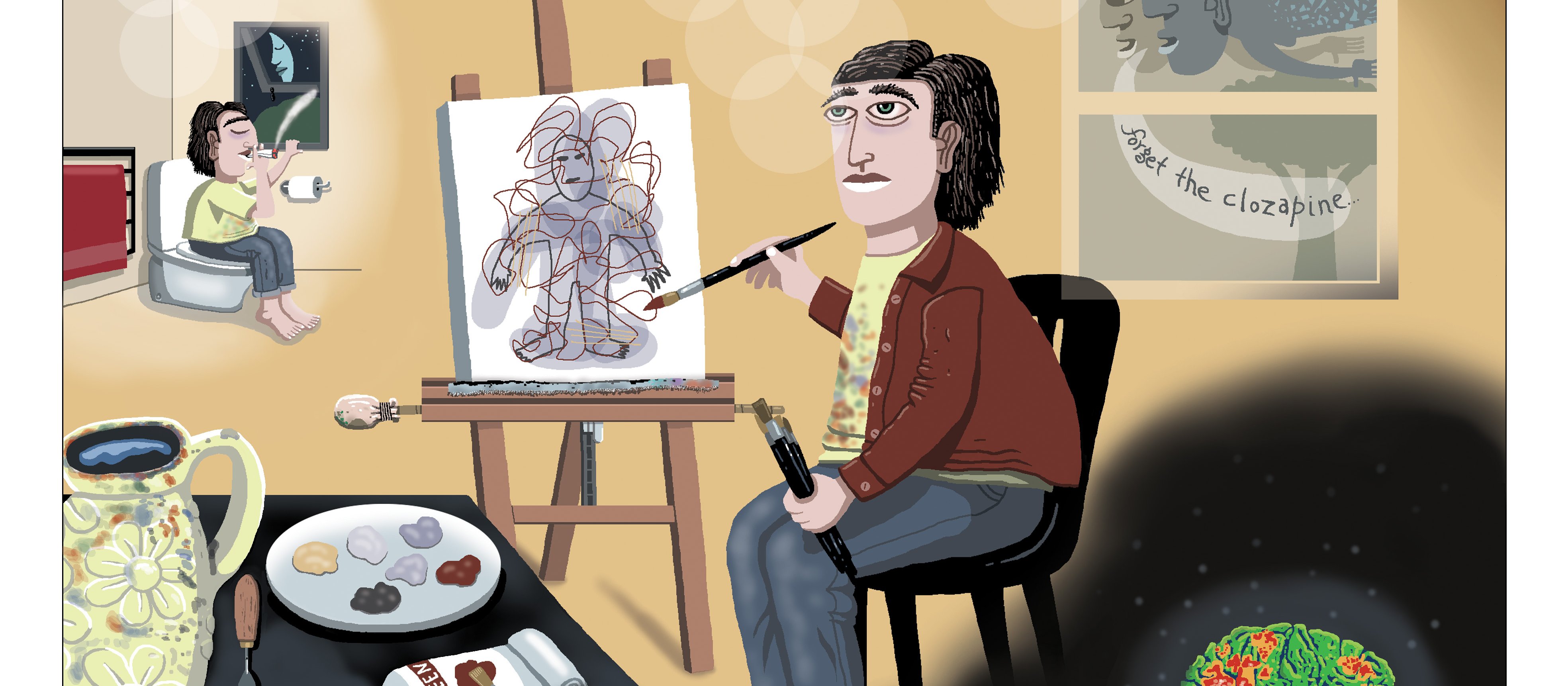 are schizophrenics safe