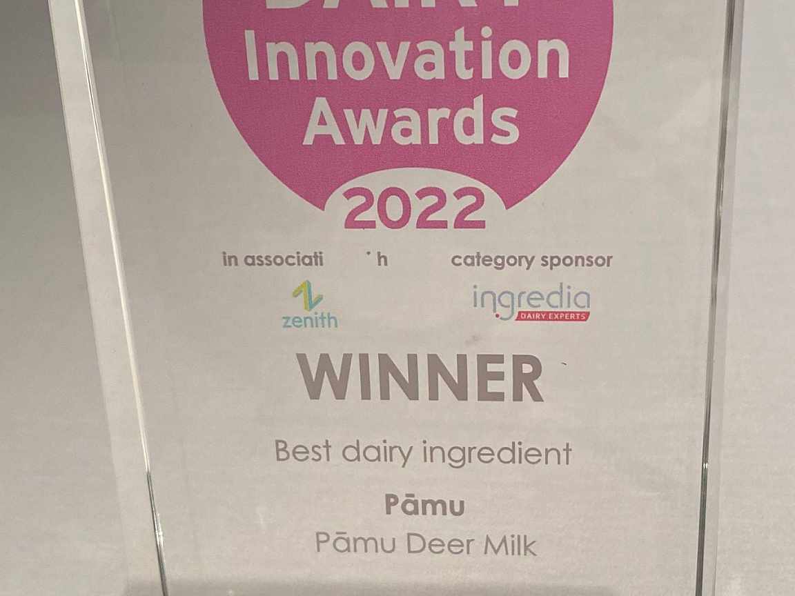 Pāmu Milk | Innovative Pāmu Deer Milk Product Wins Prestigious Global…