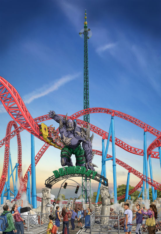 Doomsday - Potential New Tower Ride at Movie World - Theme Park ...