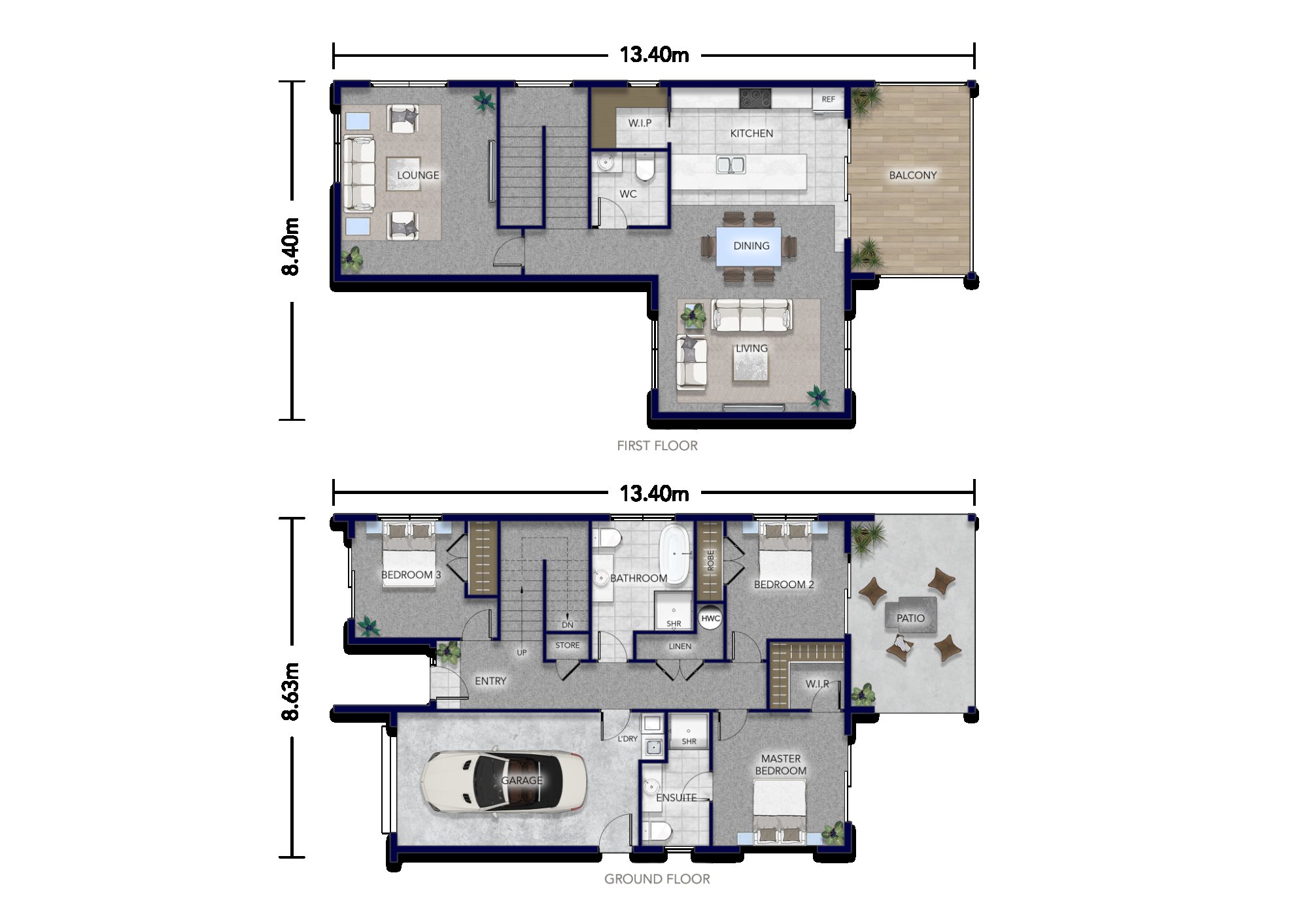 Kea House Plan: 3 bedrooms - 178 sqm - Platinum Homes