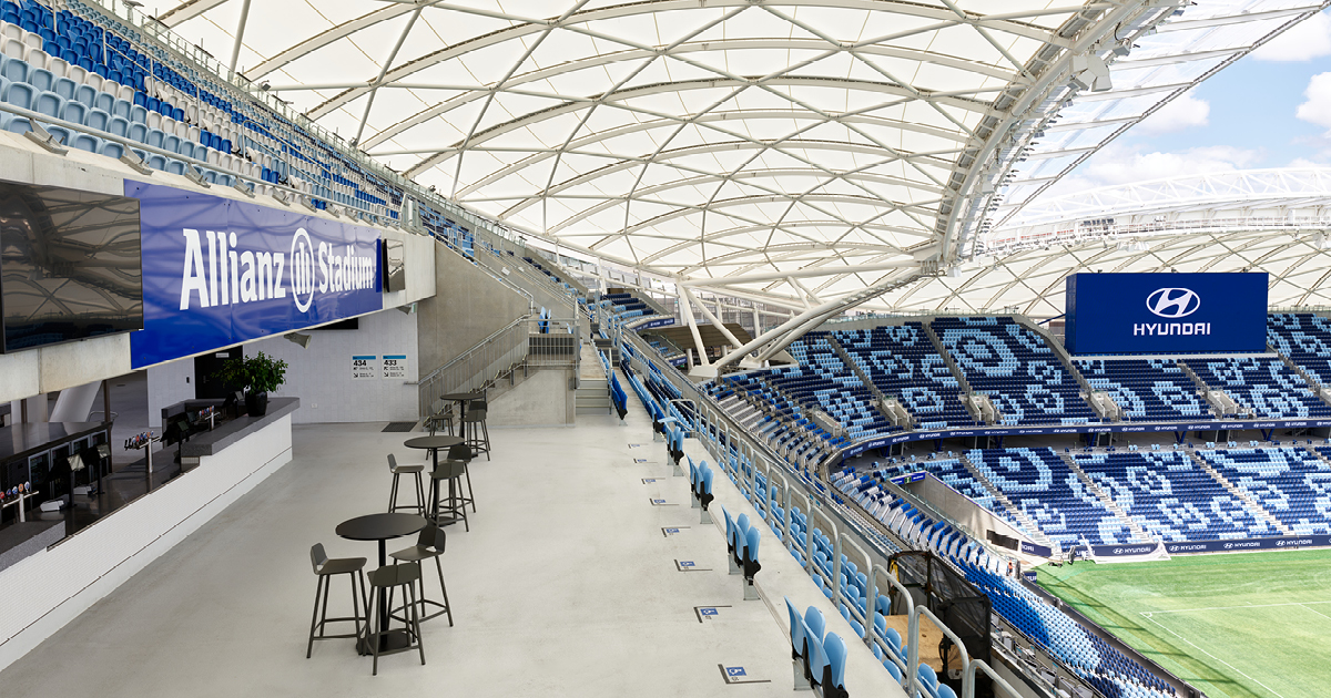 The Sky Terrace | Party & Event Space | Allianz Stadium, Moore Park ...