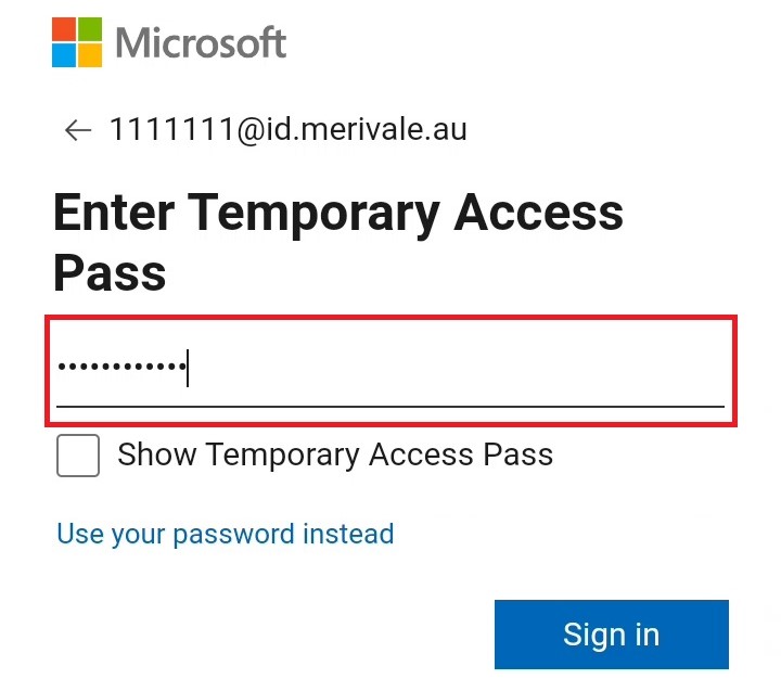 Merivale Authentication