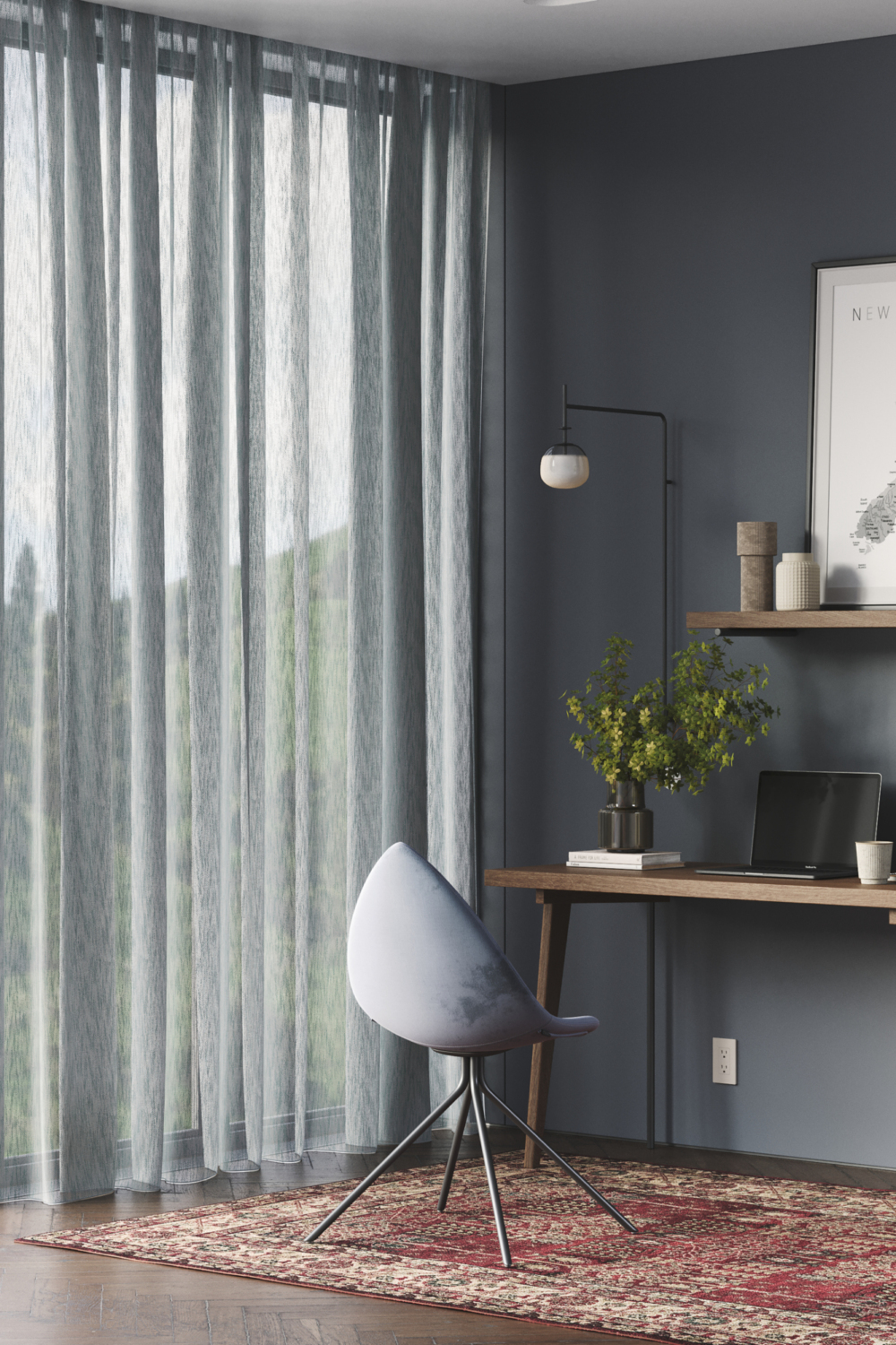How to choose curtains for high ceilings | Russells Curtains & Blinds