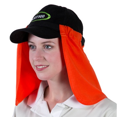 Hard Hat Attach A Flap Cotton - Accessories, Sun Protection - Safety ...