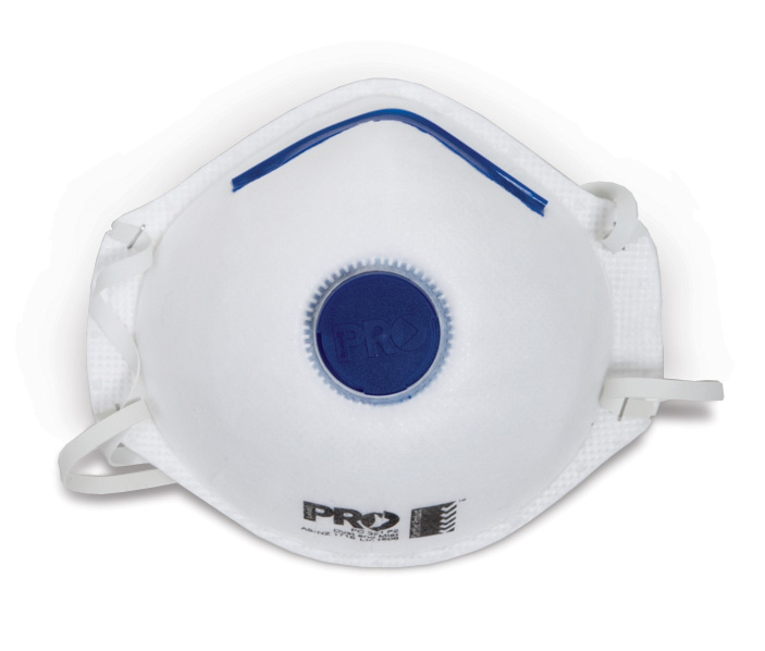 ProChoice P2 Dust Masks Valve - Disposable Face Masks - Safety Zone ...