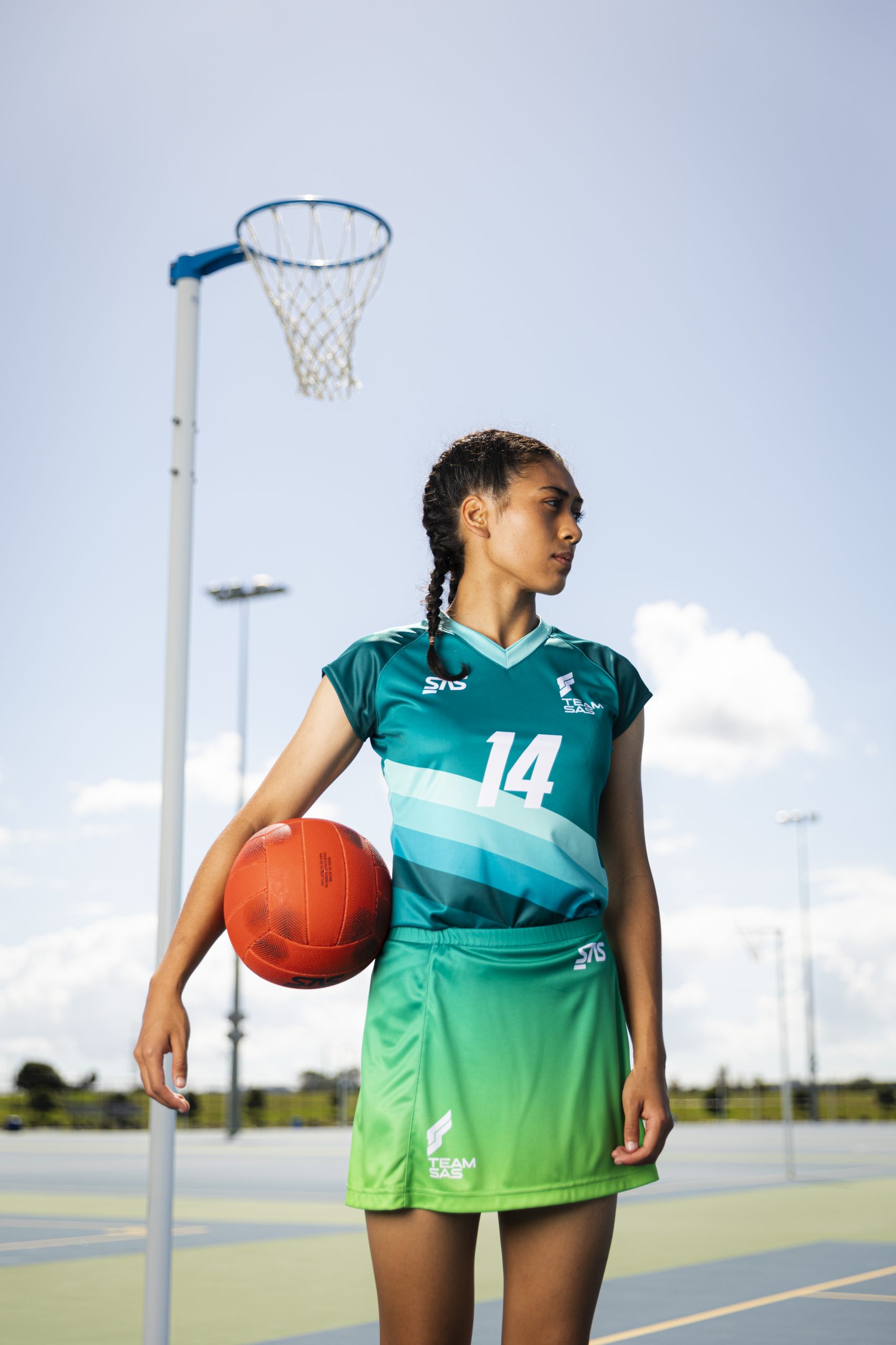 CAPPED SLEEVE NETBALL TOP | SAS Sport