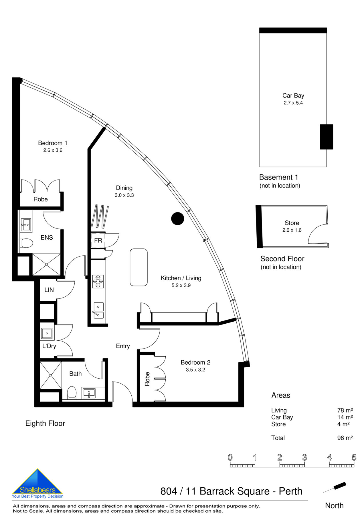 Apt 804, 11 Barrack Square - Shellabears Perth