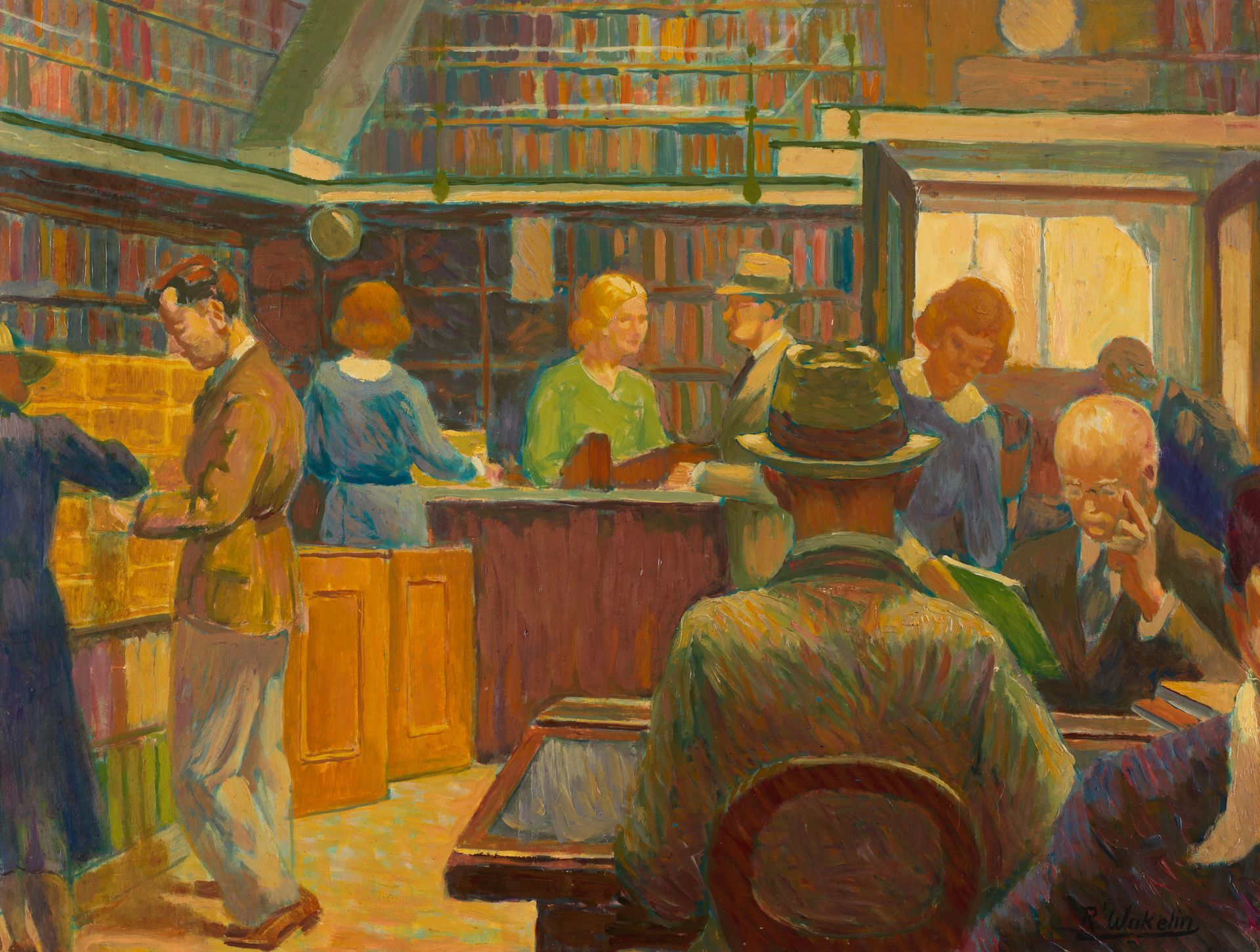 Paintings from the Collection: In the reading room | Gallery guides and ...
