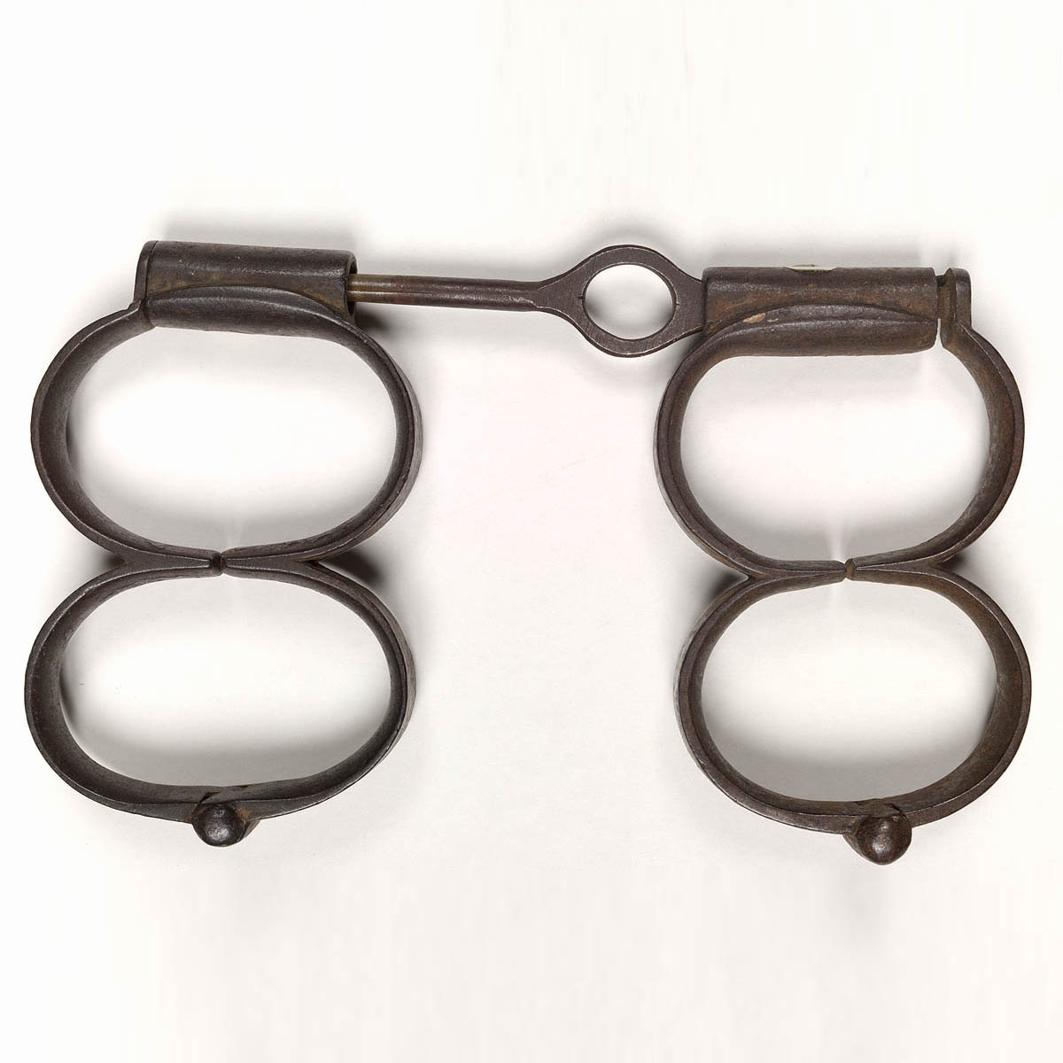 Objects Gallery: Two pairs of manacles, possibly from Port Arthur prior ...