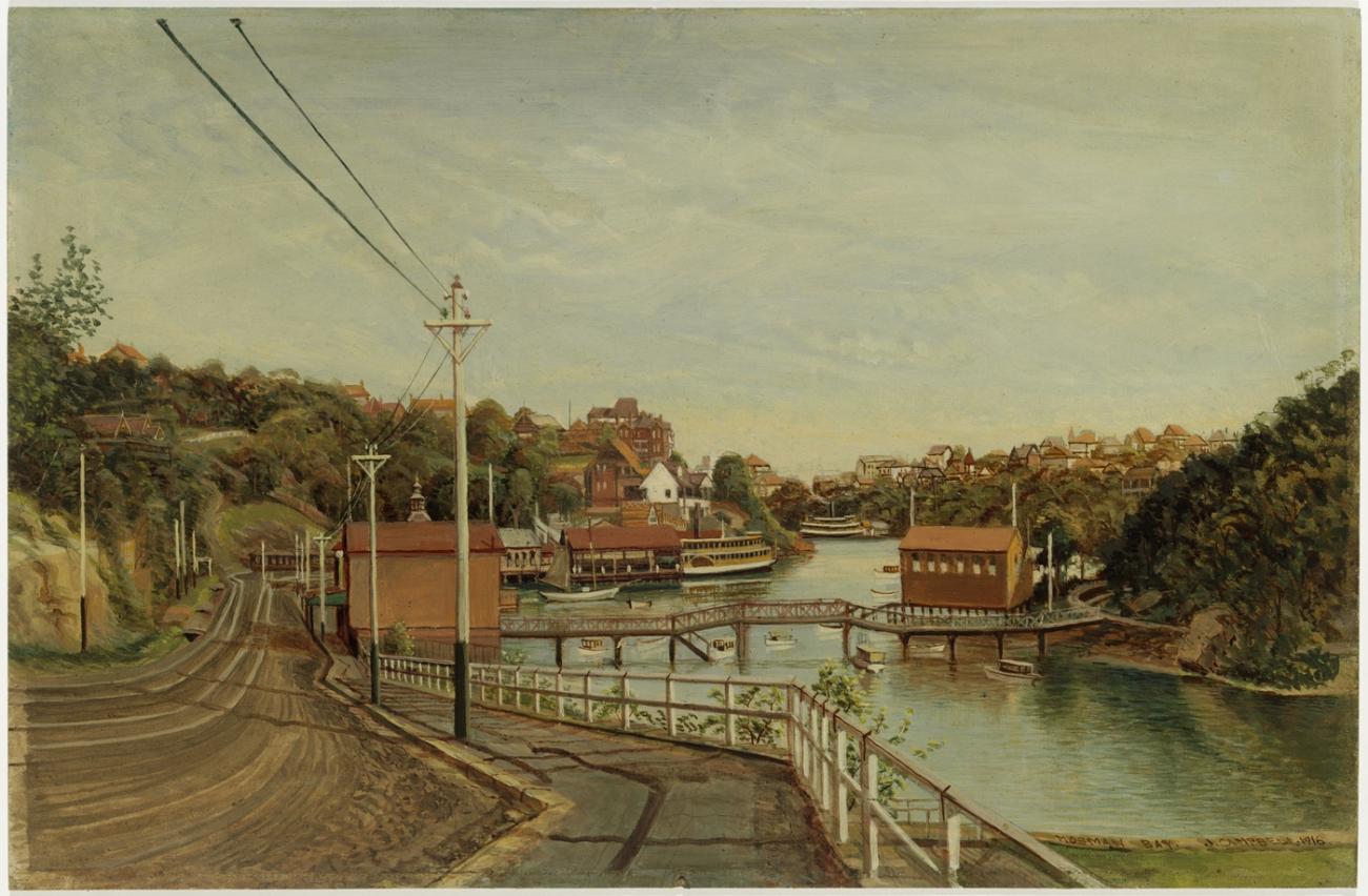 Paintings from the Collection: Mosman Bay | Gallery guides and podcasts ...