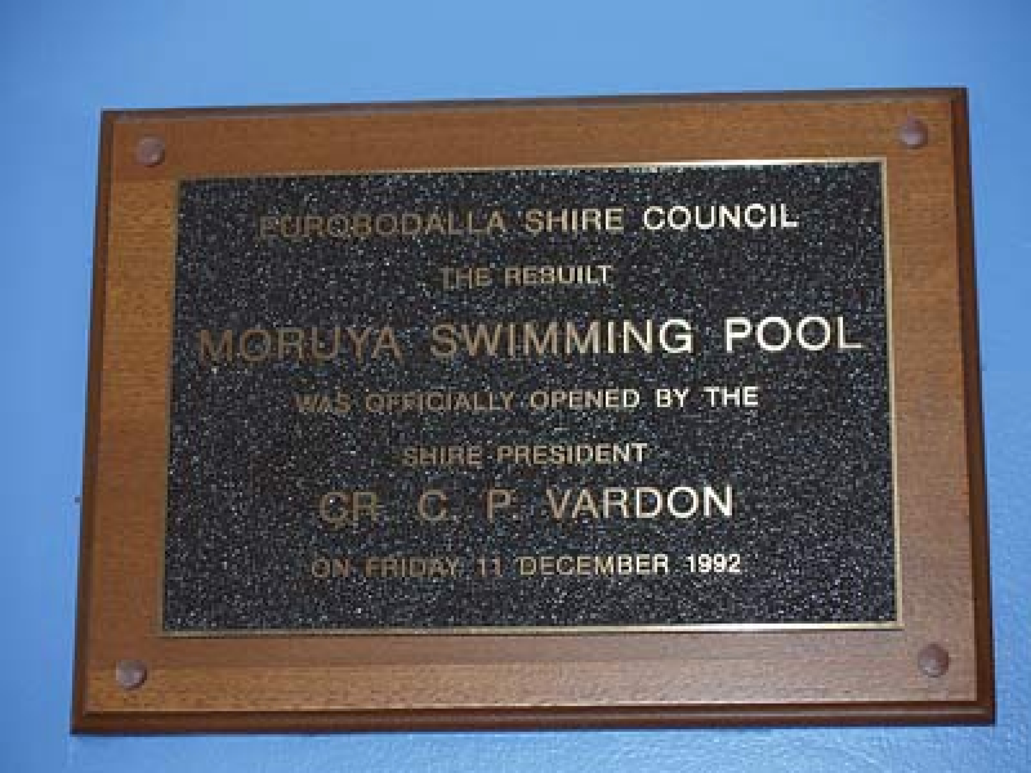 Moruya War Memorial Swimming Pool | NSW War Memorials Register