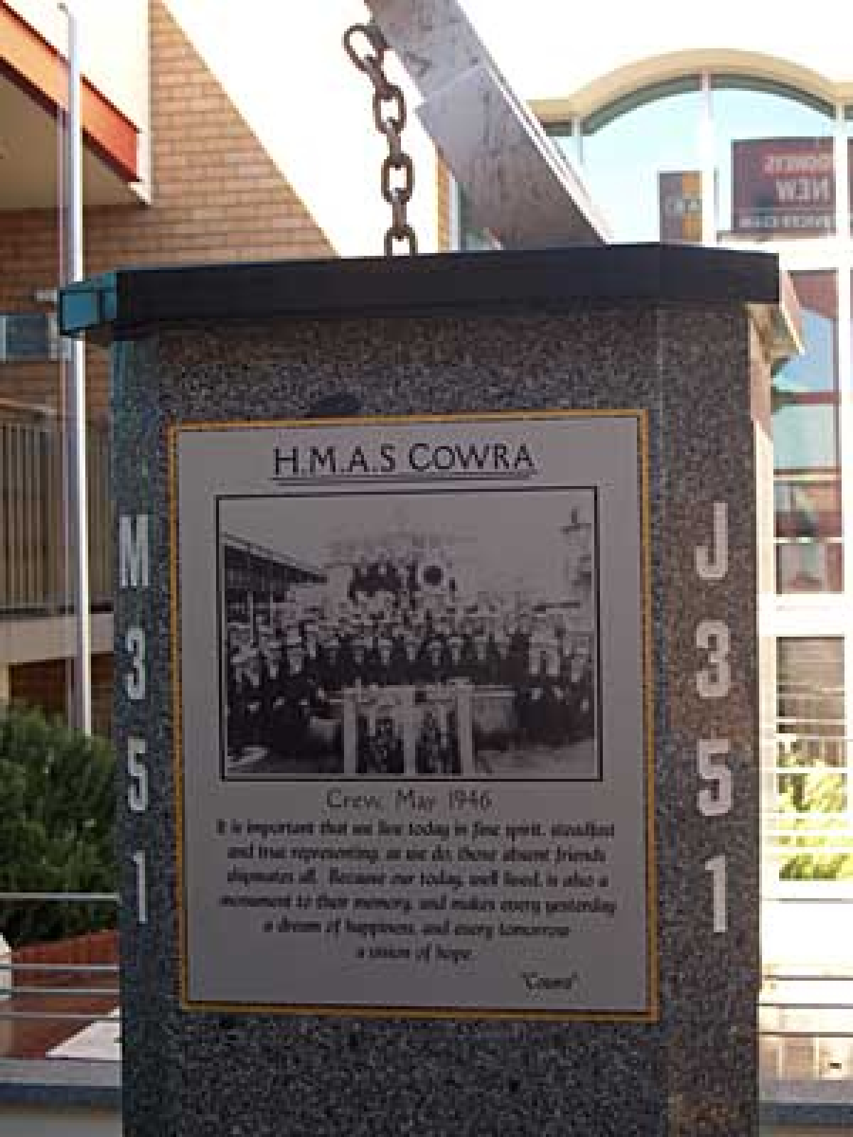 HMAS Cowra Memorial | NSW War Memorials Register