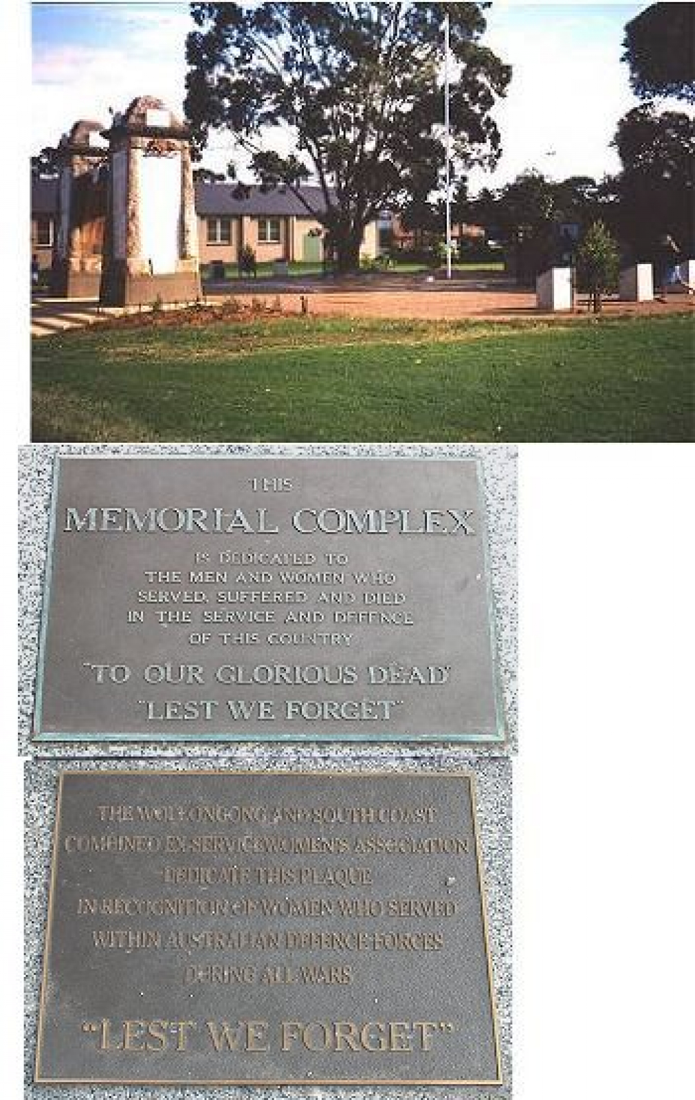 MacCabe Park Memorial Complex, Wollongong | NSW War Memorials Register