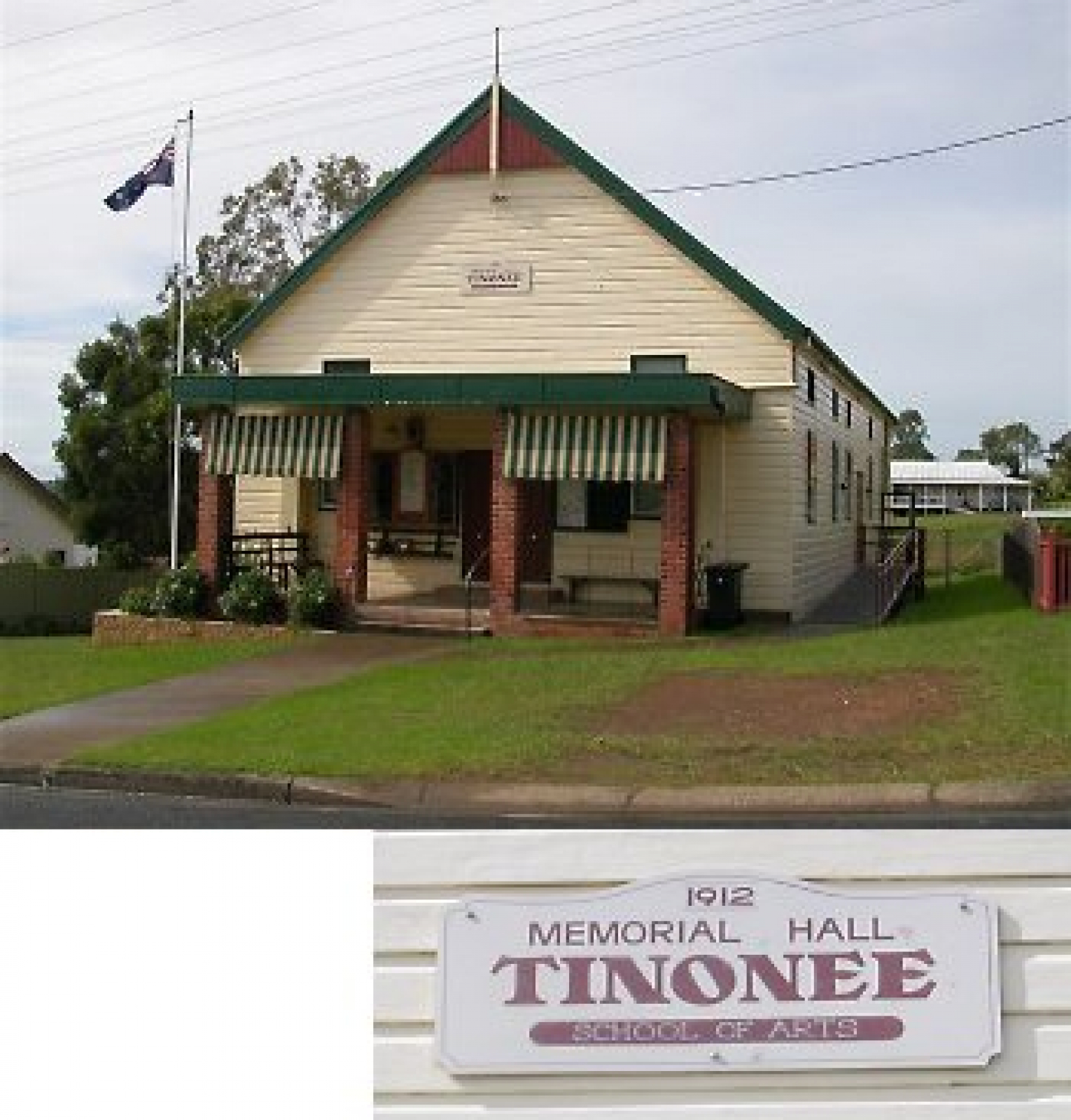 Tinonee Memorial School of Arts and Honour Roll | NSW War Memorials ...