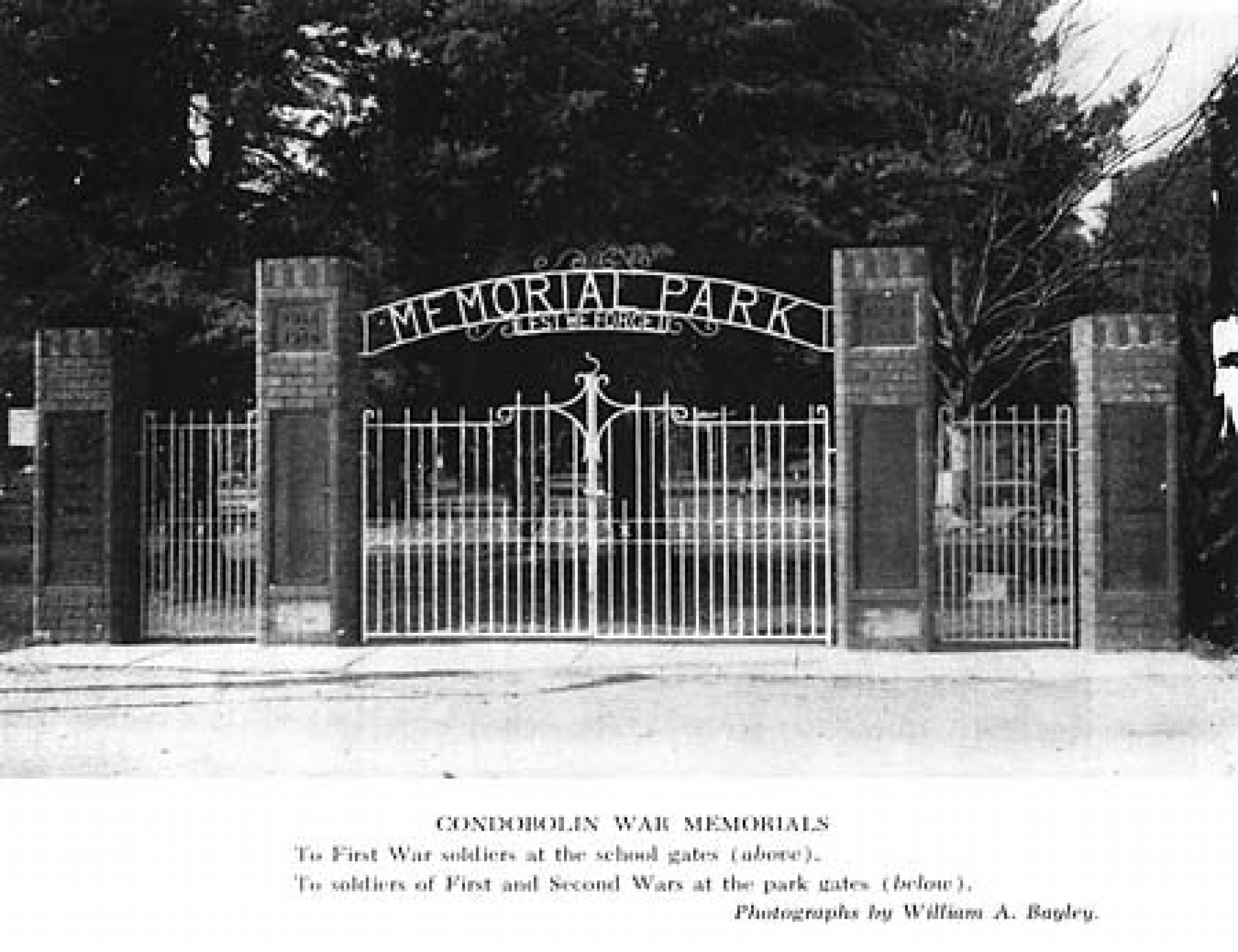Condobolin Memorial Park and Memorial Wall | NSW War Memorials Register
