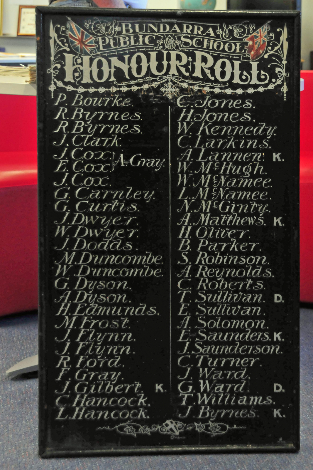 War Memorial: Bundarra Public School First World War Honour Roll - A ...