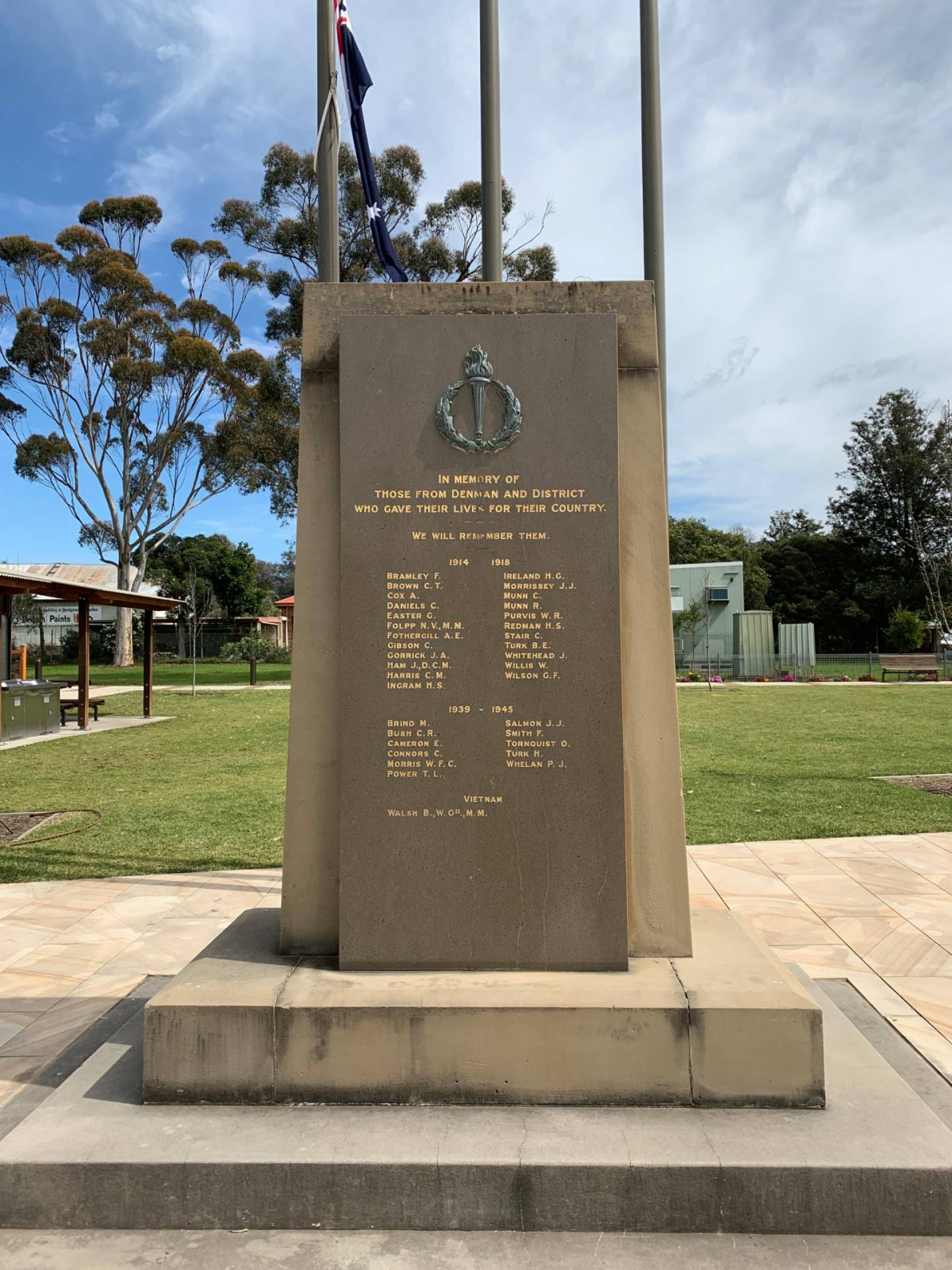 Denman War Memorial and Remembrance Park | NSW War Memorials Register