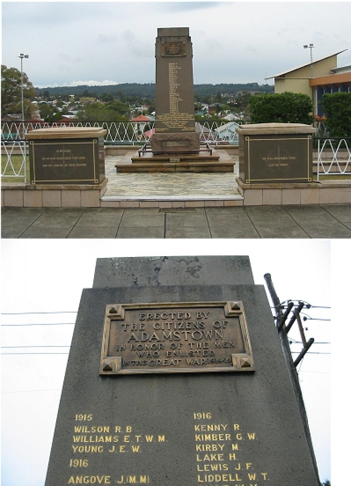 Adamstown War Memorial | NSW War Memorials Register