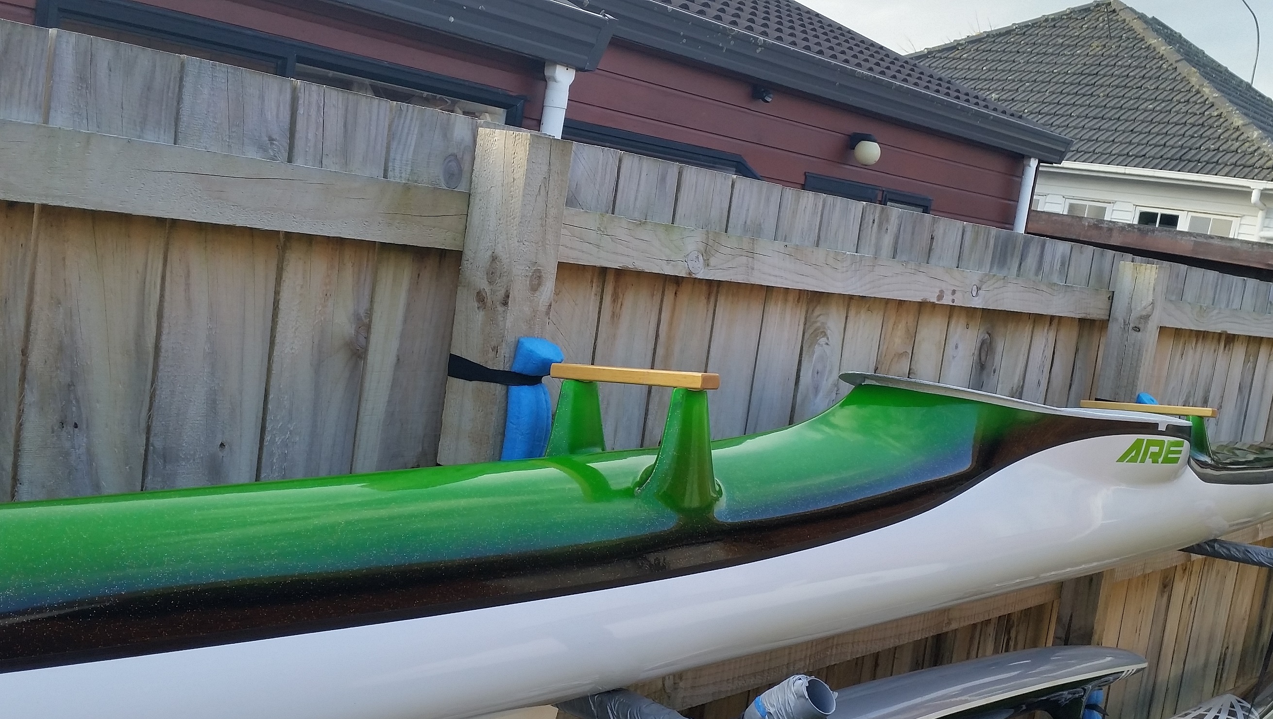 Waka for Sale: Timi V1 Tahitian canoe by ARE - Waka Ama NZ