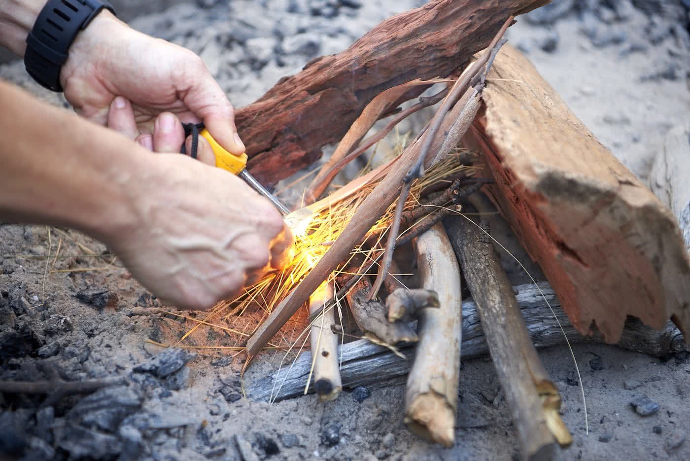 How To Make An Awesome Campfire Without Matches - We Are Explorers