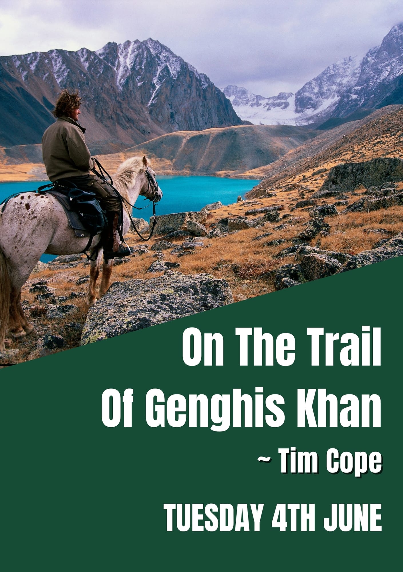 Paddy Pallin Inspire Series: Tim Cope, On The Trail Of Genghis Khan ...